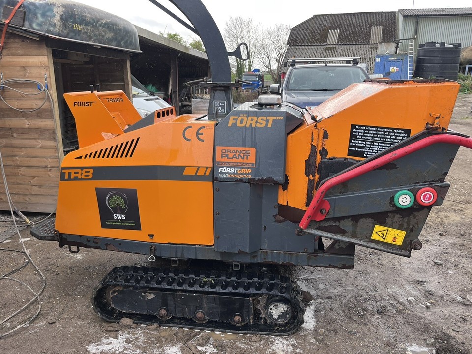 Forst TR8 tracked woodchipper | eBay
