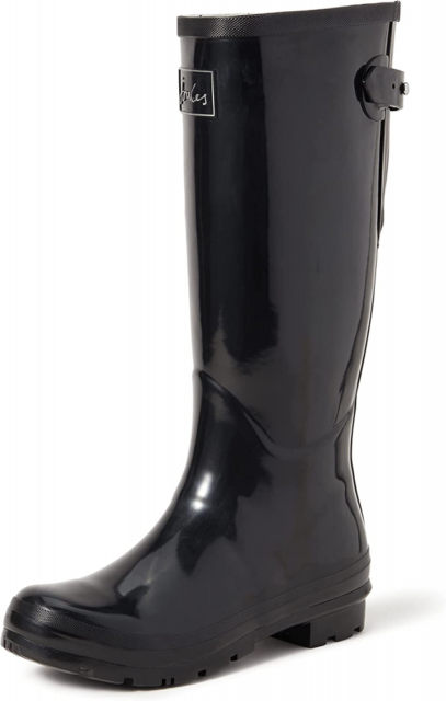 Joules Glossy Field Women Size 5 UK Wellington Boots Black for sale ...
