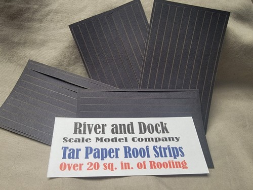 N Scale Laser Cut Tar Paper Roofing | eBay