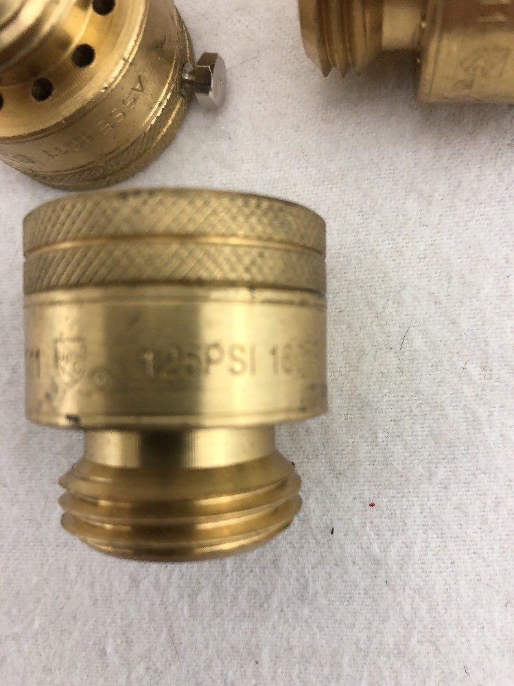 New Set Of 5 Brass Hose Bibb Vacuum Breaker Lot Backflow Preventer Anti ...