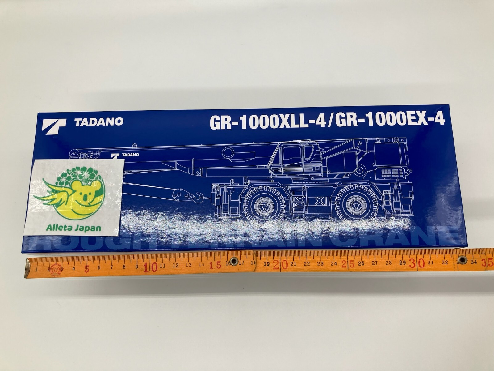 Tadano Official GR-1000XLL-4/1000EX-4 scale model 1/50 Rough Terrain ...