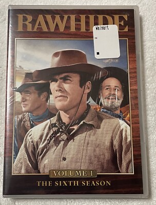 Rawhide The Sixth Season Volume 1 DVD NEW Eric Fleming Clint Eastwood ...