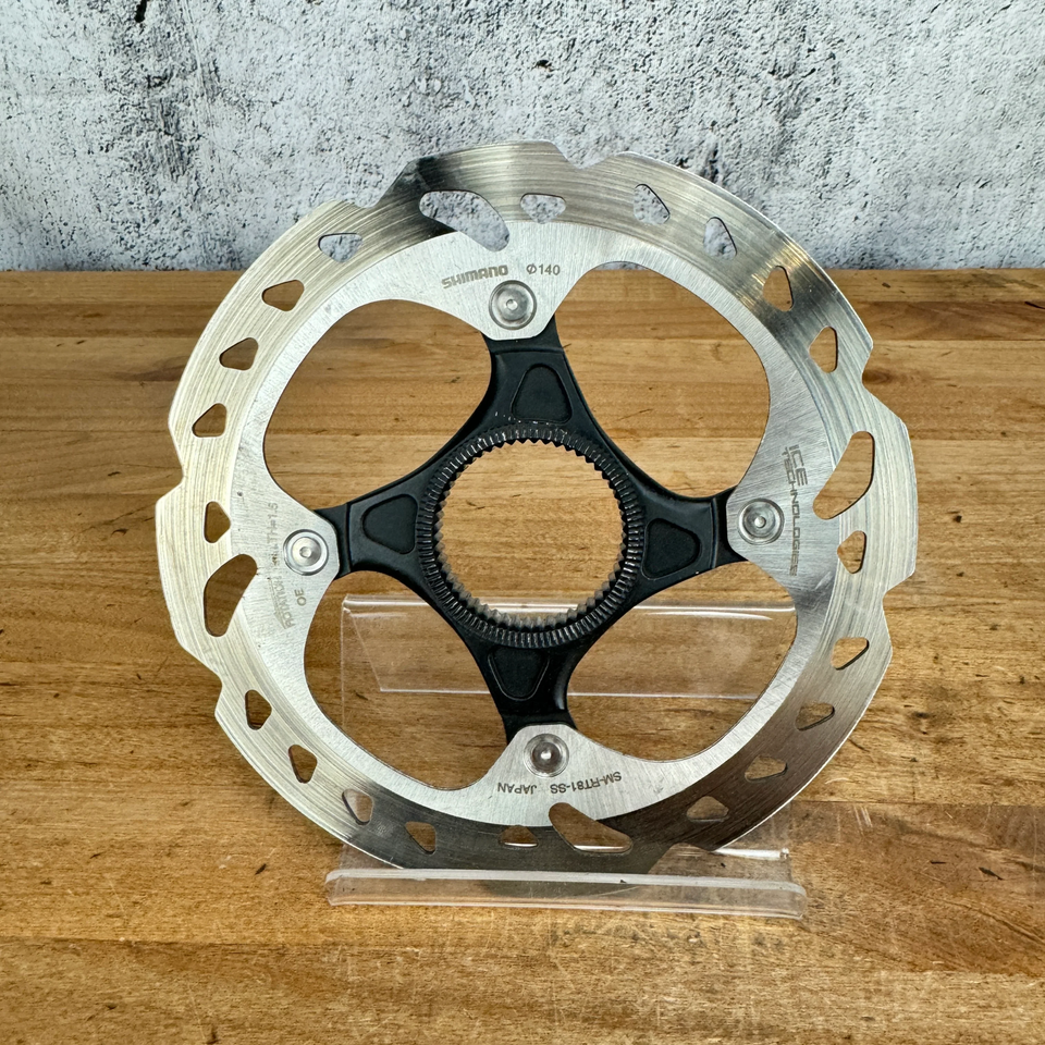 Shimano XT SM-RT81-SS Center Lock 140mm Disc Brake Rotors 193g | eBay