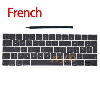 New French Keyboard Keycap For Macbook Pro Retina 13" 15"A1989 A1990 ...