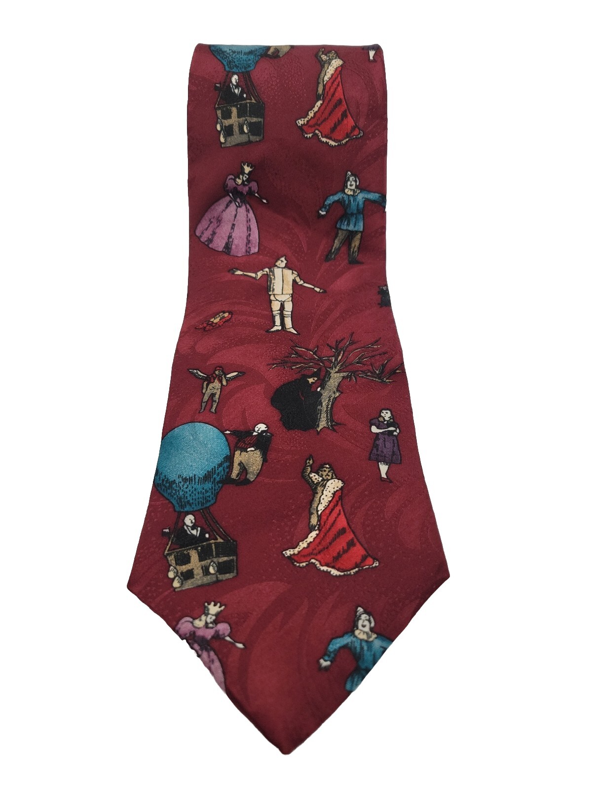 Wizard Of Oz Silk Necktie 1992 RKO Pictures 57" x 4" … - Gem