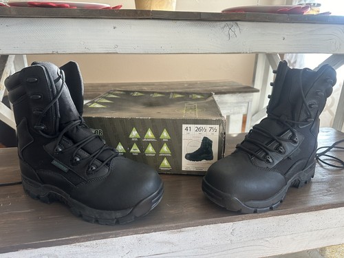 Interceptor Men's Guard 6" Safety Toe Tactical Boots Size 7.5 | eBay