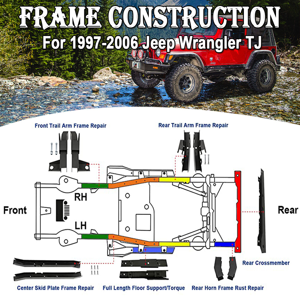 Jeep Frame Repair Kit