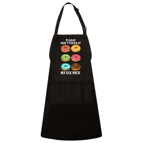 Please Don't Stare At My Six Pack Donuts Abs Baking Waterproof Unisex ...