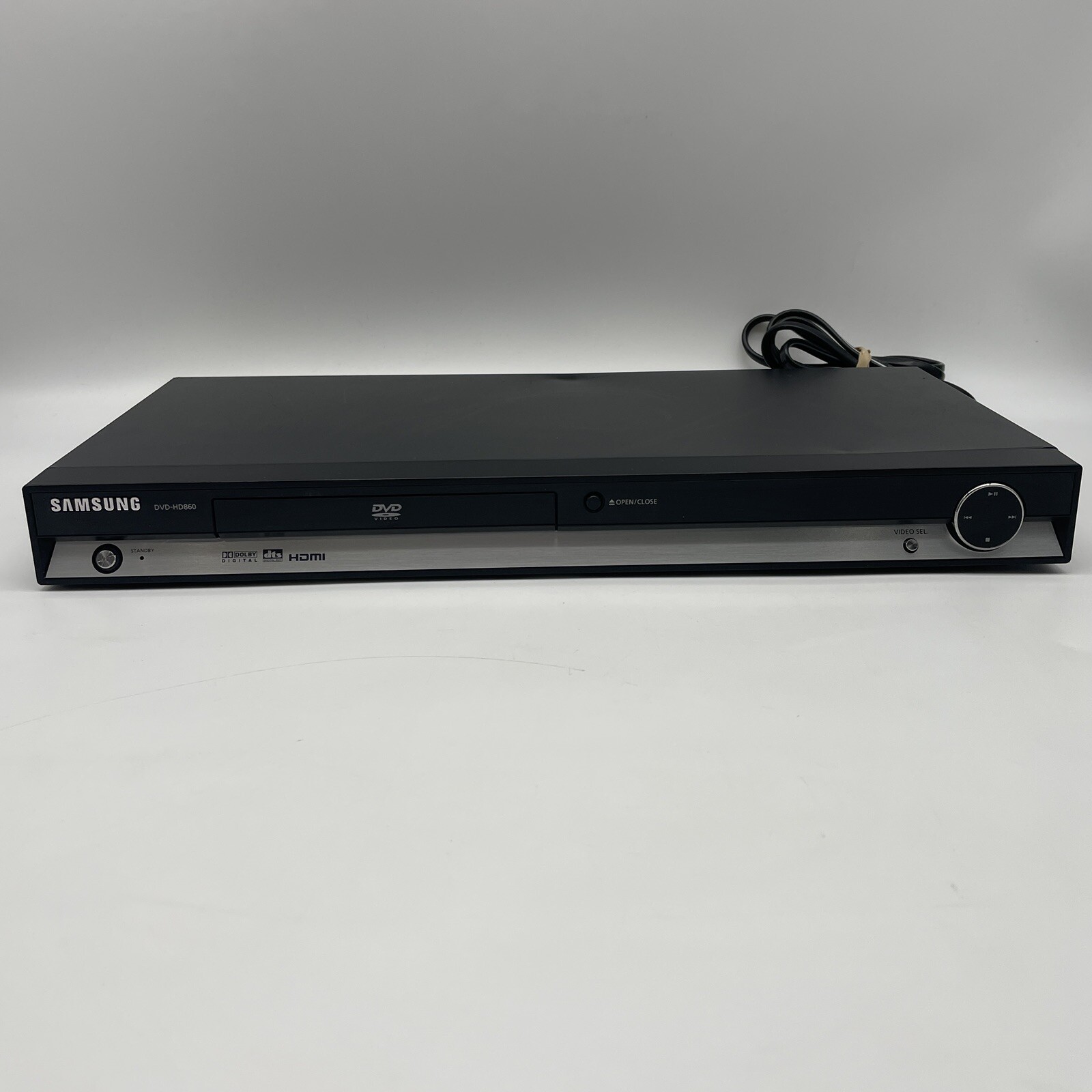 Samsung DVD Player DVD-HD860/XAA DTS Dolby Digital HDMI No Remote ...