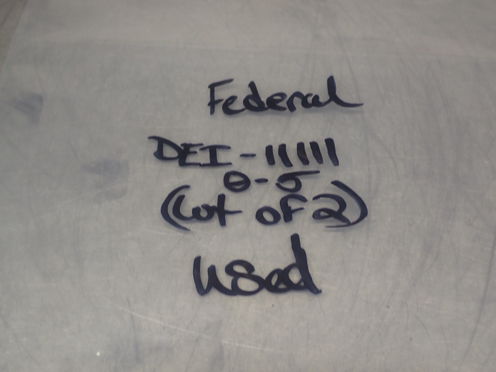 Federal Maxum DEI-11111 .0001" 0-5 Digital Indicator Used Warranty (Lot ...