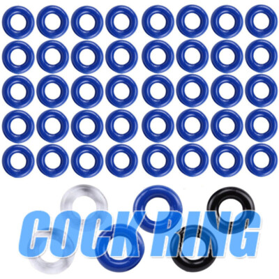 Cock Ring Stay Hard Penis Enhancer 5-20 Pack Erectile Dysfunction Sex ...