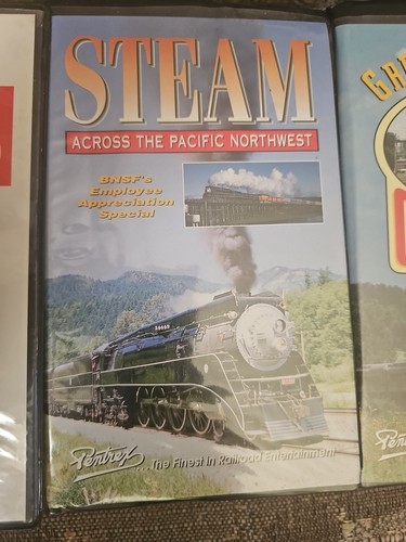Pentrex Railroad VHS Large Clamshell Lot Of 3, Last Of The Giants 1 ...