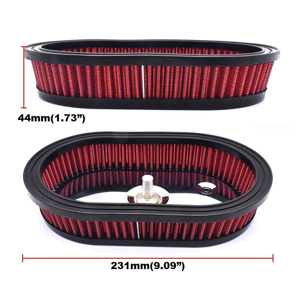 Air Filter Red Element Replacement 114 For Harley M8 Touring 17-25 ...