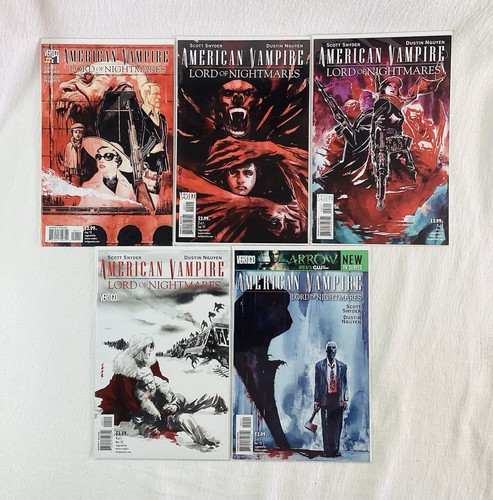 Vertigo’s AMERICAN VAMPIRE: LORD OF NIGHTMARES, Complete, Issues #1-5 ...