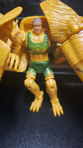 Vintage 1999 Transformers Animorph Tri-Rex Super Class Marco and Cassie ...