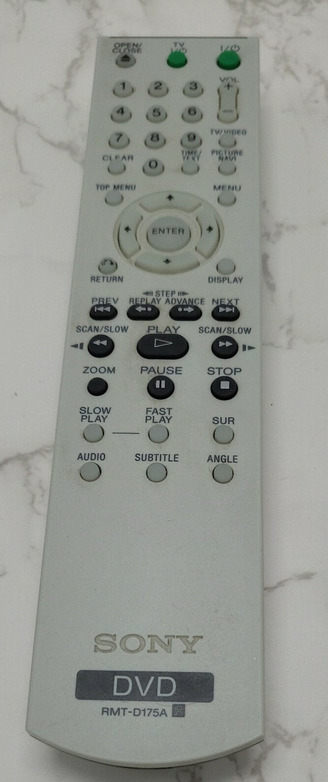 OEM Genuine Sony DVD Remote Control RMT-D175A | eBay