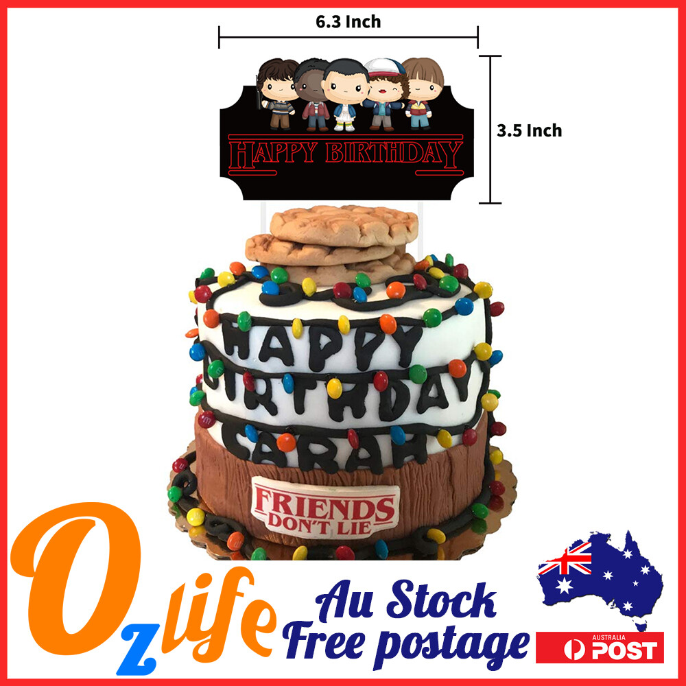 Deluxe 32pcs Stranger Things Balloons Set Air Inflatable Birthday Party ...