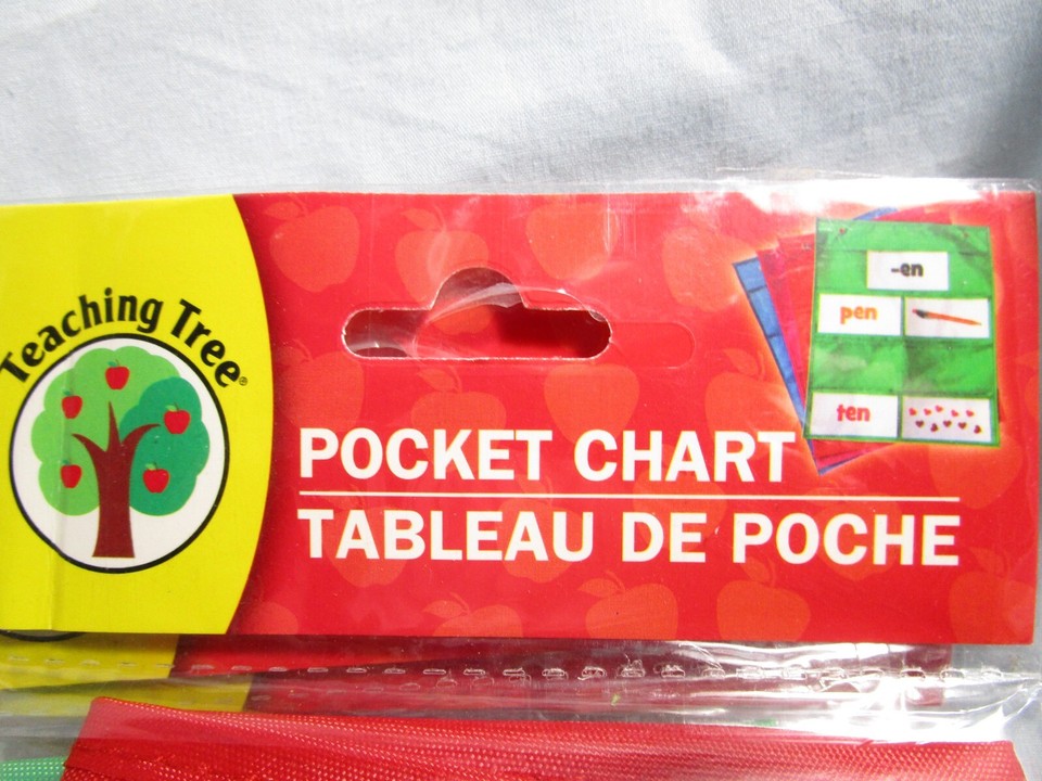 Teaching Tree MAGNETIC Supplies-Pocket with window-Pocket Chart | eBay