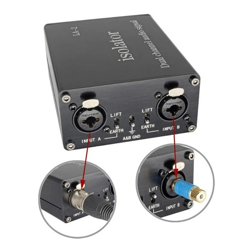Audio Isolator Eliminates Sound Current Acoustic Noise Interference ...