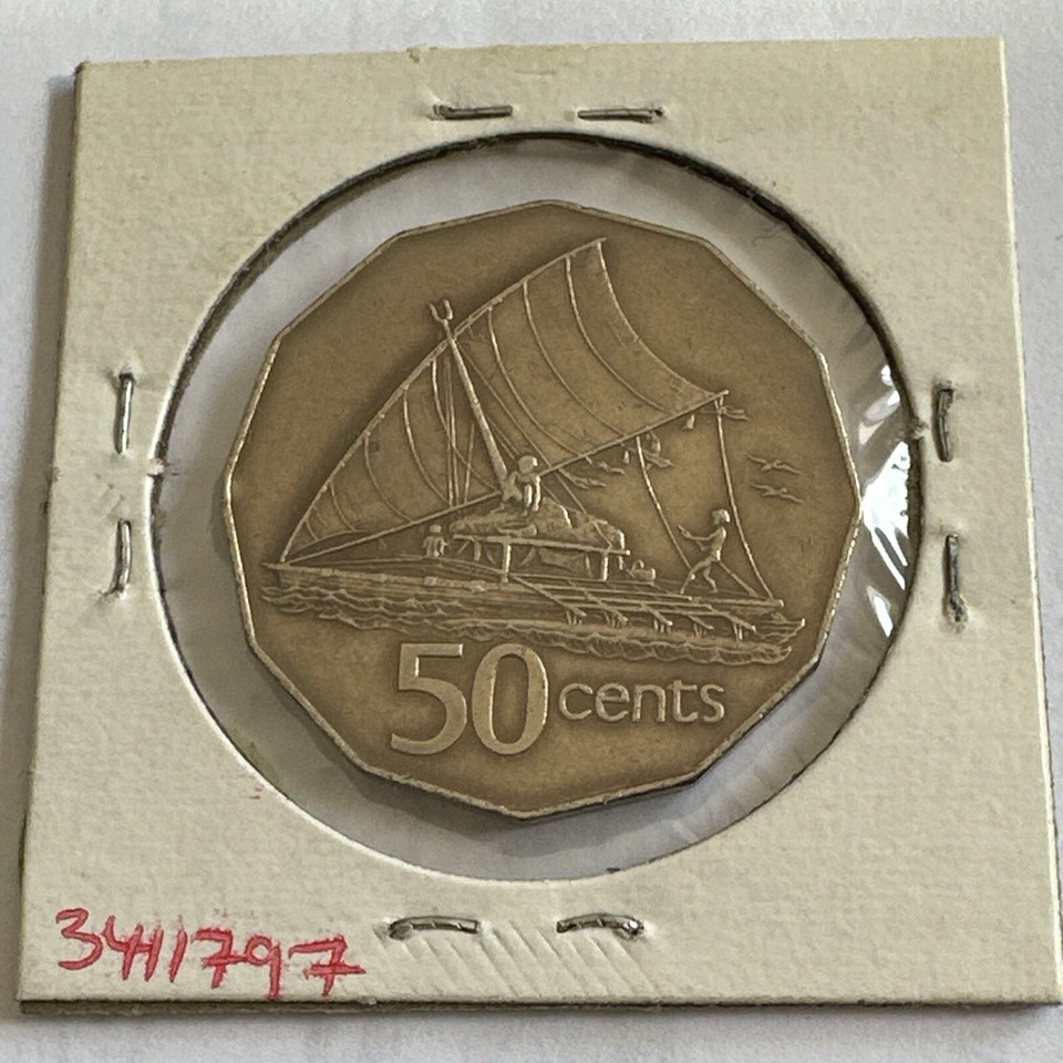 Fiji 50 cents 1976 (3411797/D126) | eBay UK