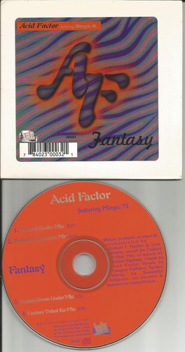 ACID FACTOR w/ MARGIE M. Fantasy 4 RARE REMIXES LIMITED USA CD single ...