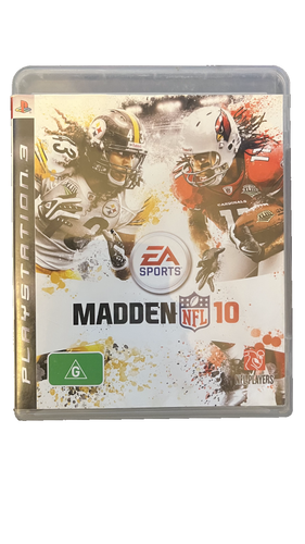 PS3 Madden NFL 10 - EA Sports - WITH MANUAL - Sony PlayStation 3 ...