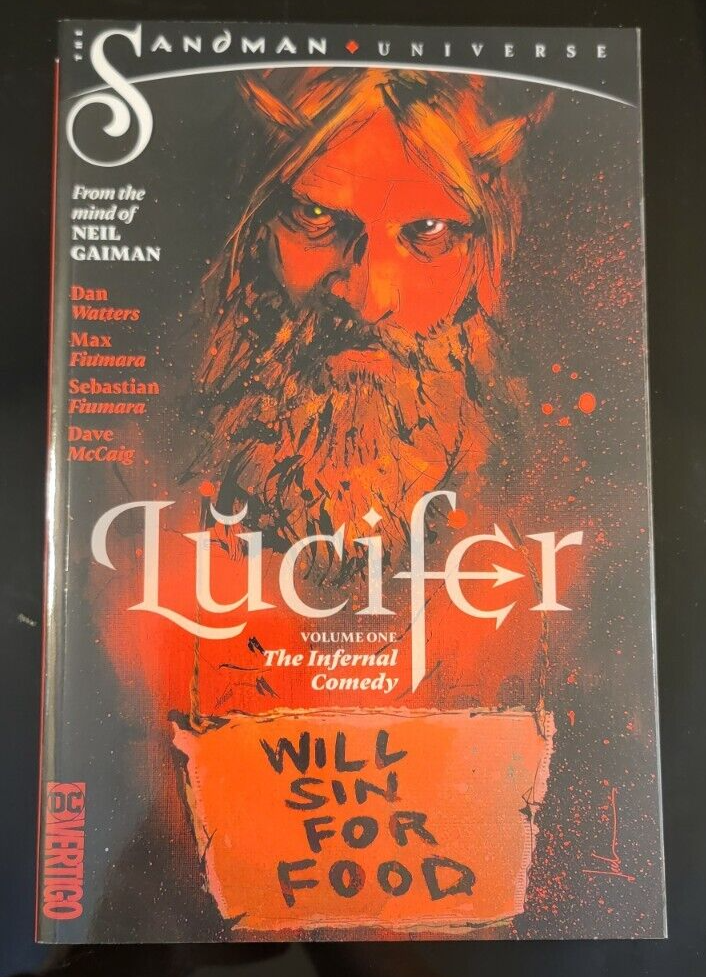 LUCIFER VOL 1: INFERNAL COMEDY Trade Paperback TP Graphic Novel Sandman ...