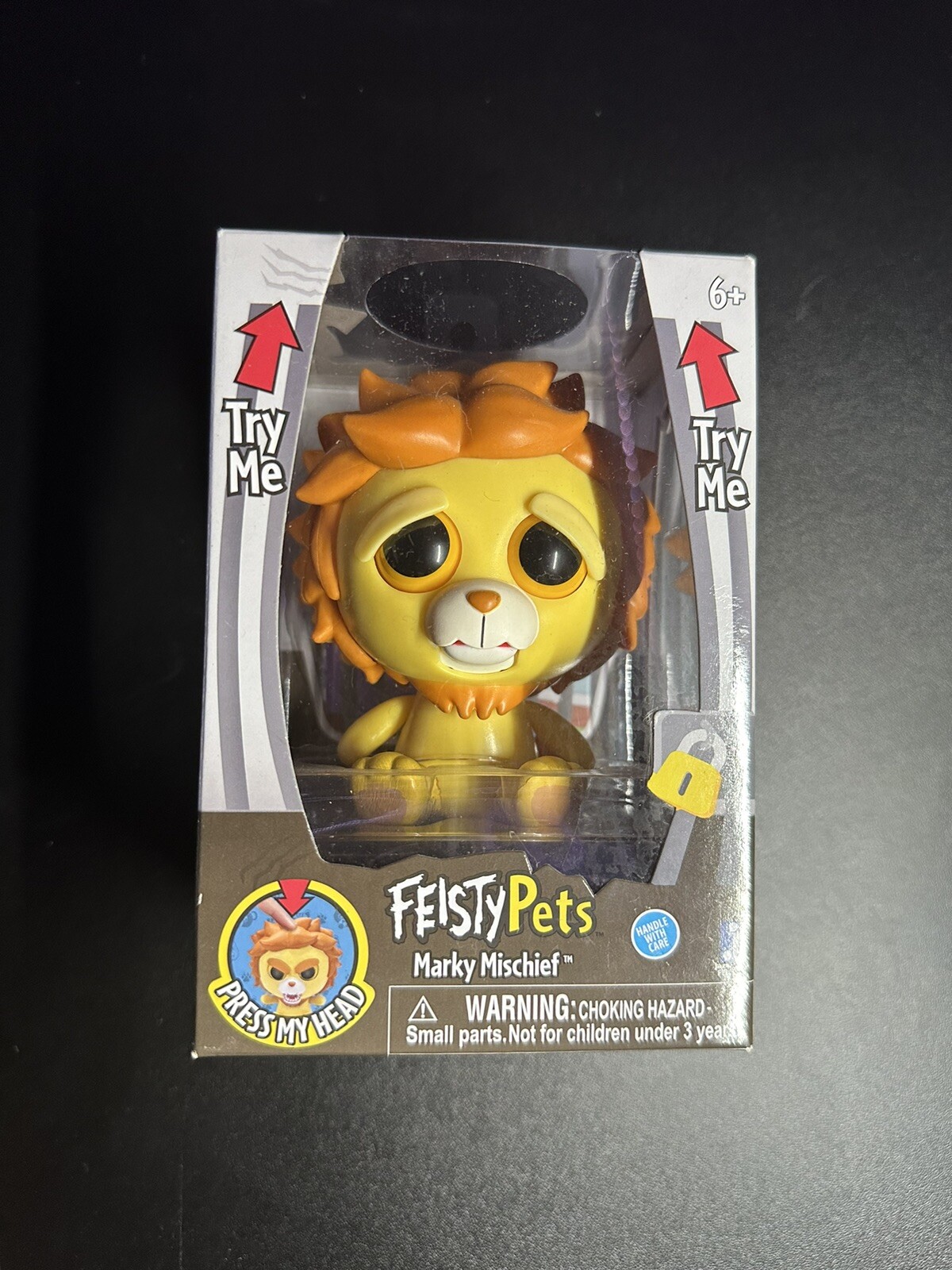 Feisty Pets Marky Mischief Face Changing Lion 4" Inch Action Fiqure | eBay