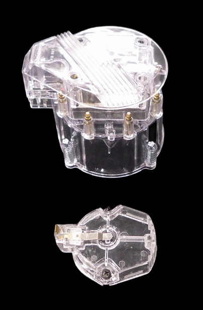 FORD 351 CLEVELAND 13MM DRIVE HEI DISTRIBUTOR W/RED BLACK BLUE OR CLEAR ...