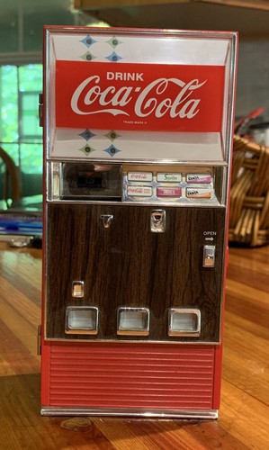 Vintage 90s Toy Vendo A Coca-Cola Mini Vending Machine Display 100% ...