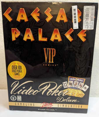 Caesars Palace VIP Series Video Poker Deluxe PC Game- New Sealed | eBay