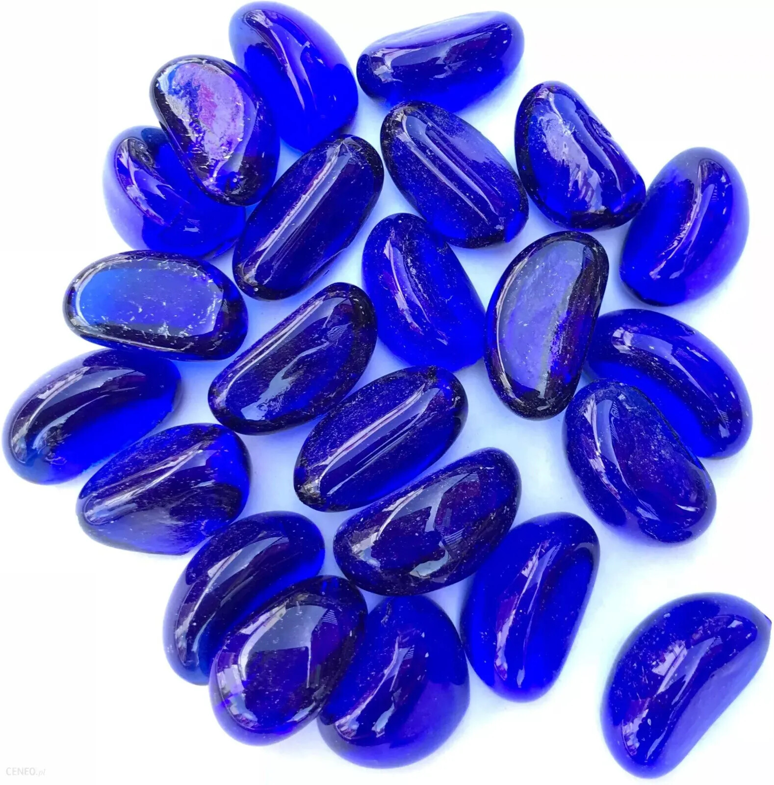 Decorative Round Glass Pebbles / Stones Choice of Colours & Quantities ...