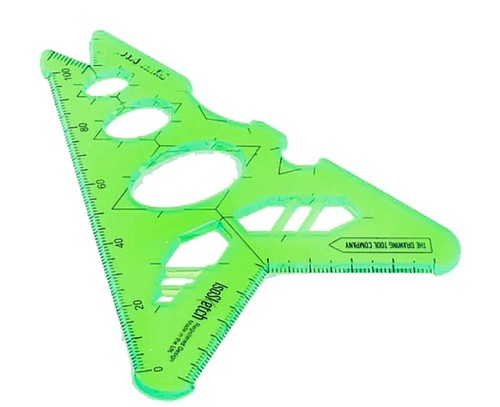 Isosketch Shatterproof Green Drawing Tool Sketch in 3d With Confidence ...