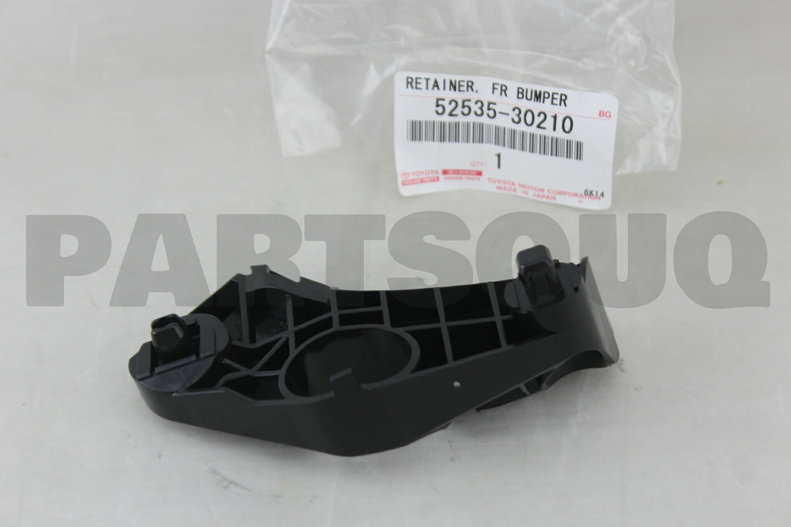5253530210 Genuine Toyota RETAINER, FRONT BUMPER SIDE, RH 52535-30210 ...