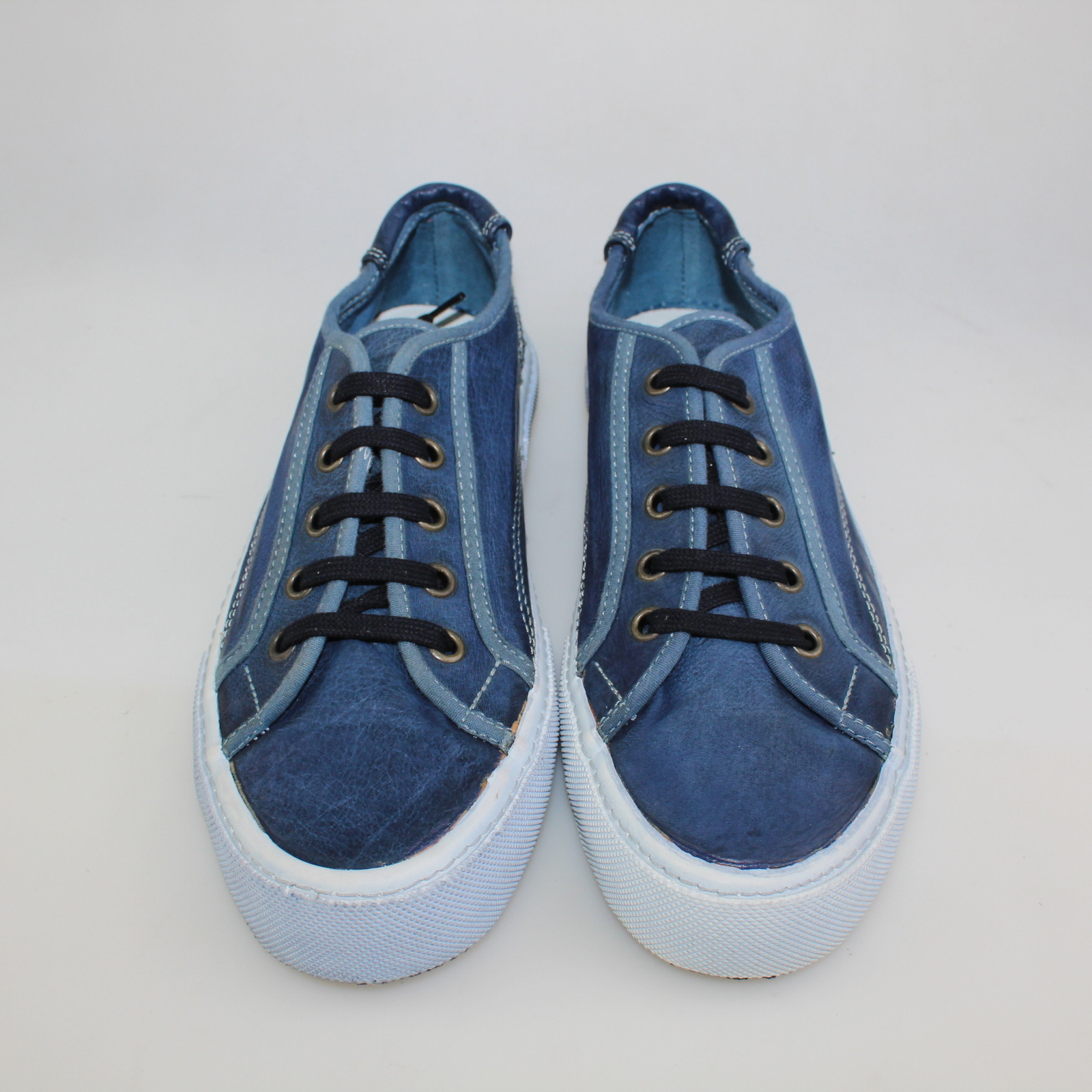 Women's Shoes Pantofola D'Oro 38 Eu Sneakers Blue Leather DC316-38 | eBay