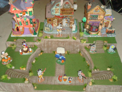 Halloween/Thanksgiving/Easter/Spring/Fall Village Display Platform Base ...