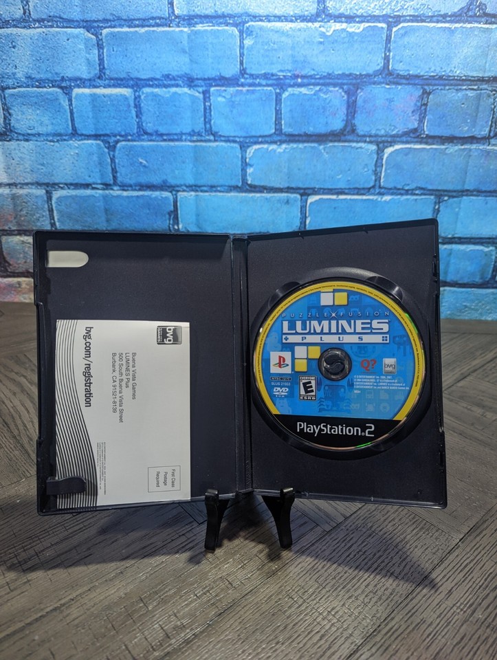 Lumines Plus (Sony PlayStation 2 PS2, 2007) Game and Case 712725003562 ...