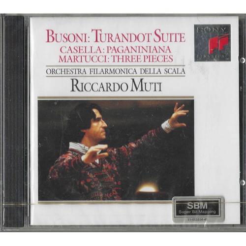 Busoni, Muets CD Turandot Suite / sony Classical – Sk 53280 Scellé ...