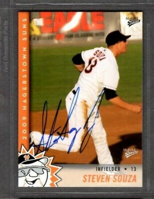 2009 Multi-Ad #23 Steven Souza Hagerstown Suns Signed Autograph (PP11 ...