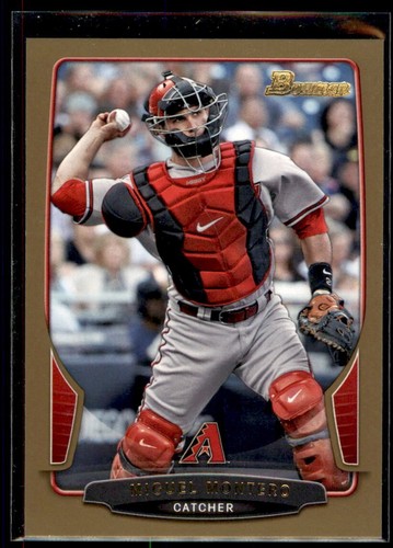 2013 Bowman Gold Miguel Montero #99 Arizona Diamondbacks | eBay