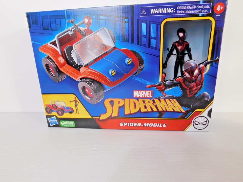 Spiderman, Spider-Mobile, Action Figure, Marvel New Toy Car | eBay