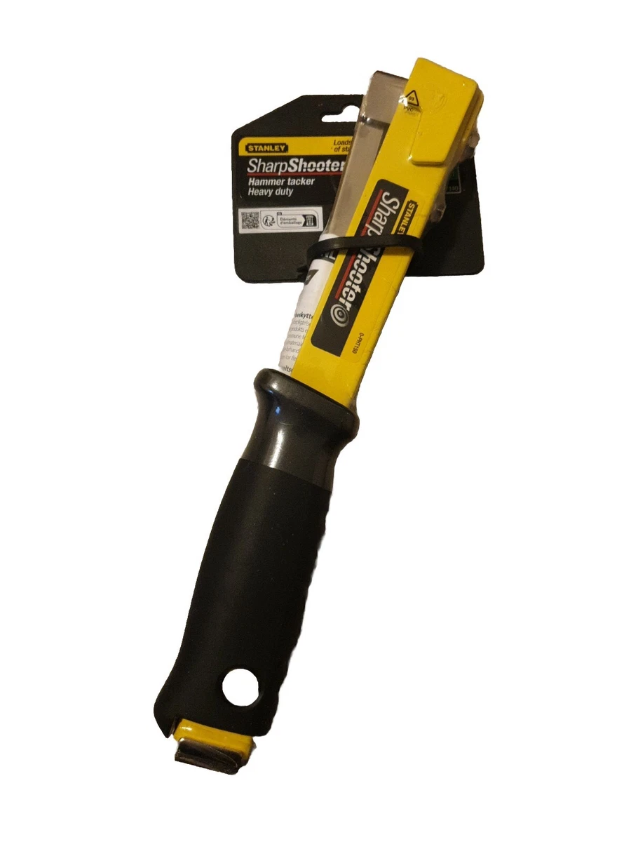 Stanley Tools PHT150C SharpShooter Heavy-Duty Hammer Tacker, 58% OFF