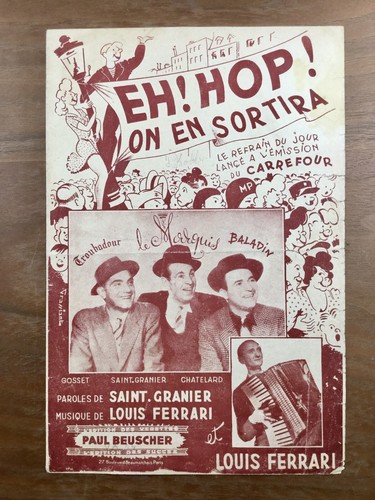 Song Of La Release Louis Ferrari 1946 Saint Garnier Heavy Duty ...