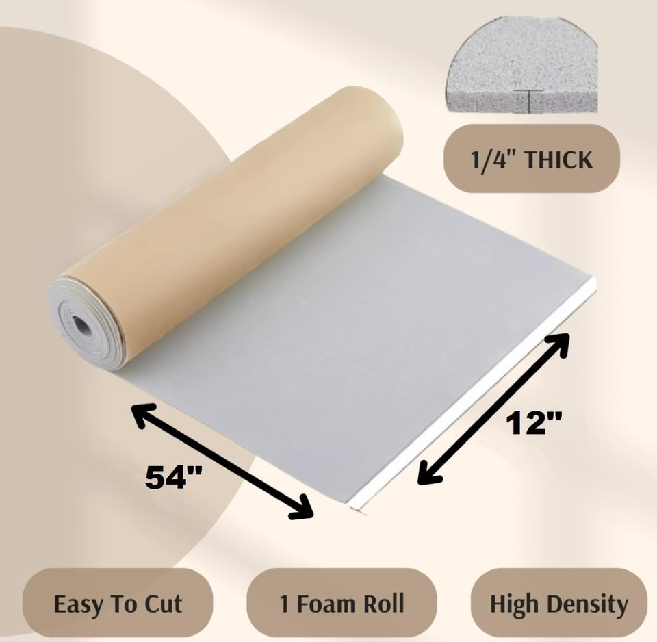 XCEL Extra Large Marine Foam Rolls Sheets with Adhesive Closed Cell ...