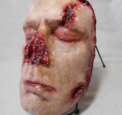 Horror Props - Corpse Face Halloween Freak Show dead body parts movie ...