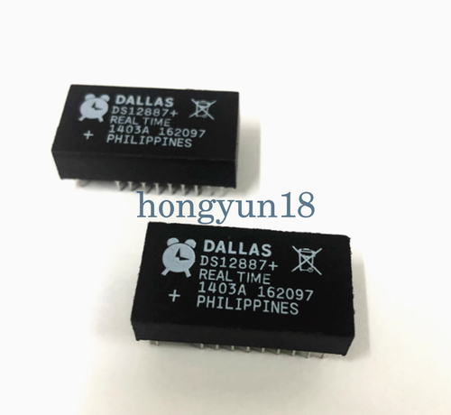 2pcs DALLAS DS12887 DS12887+DS12887A 12887 Real-Time clock 114 bytes of ...