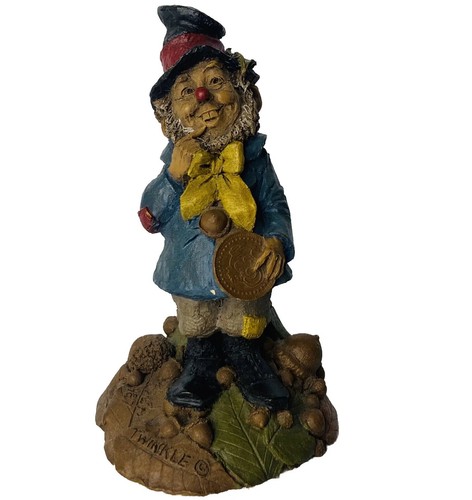 Tom Clark Gnomes TWINKLE #37 #1179 1987 Clown Gnome Hobo Circus Cairn ...