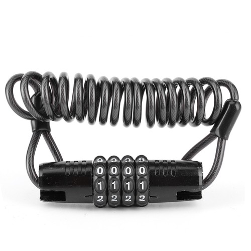 *Universal Helmet Lock 4 Digit Password Motorcycle Anti Theft Lock For ...