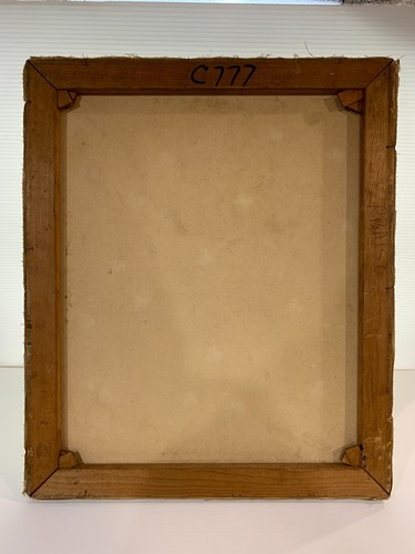 JOHN LE DENE VINTAGE ORIGINAL MID CENTURY ABSTRACT FLOWER PAINTING ON ...