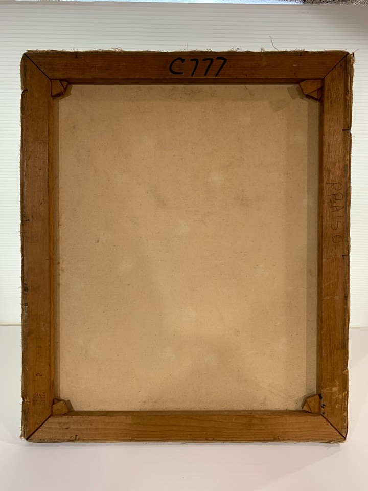 JOHN LE DENE VINTAGE ORIGINAL MID CENTURY ABSTRACT FLOWER PAINTING ON ...